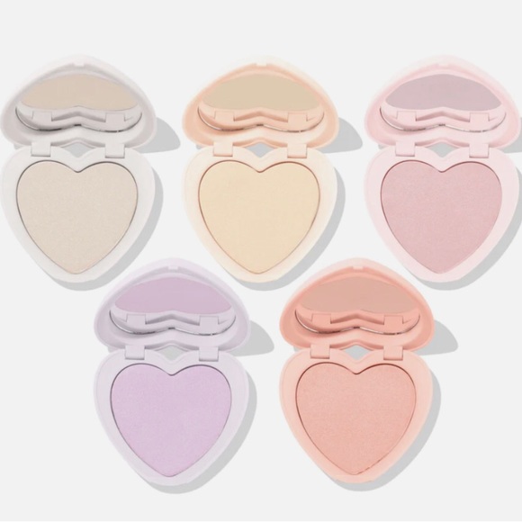 Colourpop | Makeup | Colourpop Love Glow Highlighter Cheek Set | Poshmark